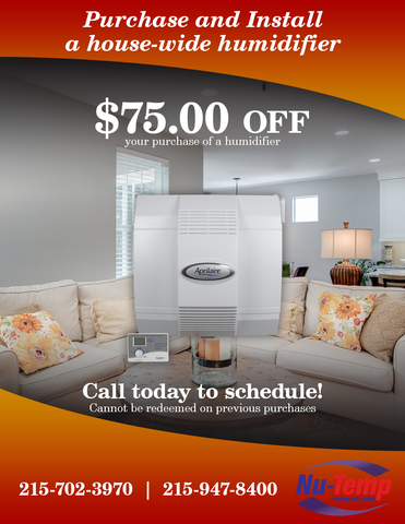 Humidifier Installation in Pennsylvania | Nu-Temp Heating and Air ...